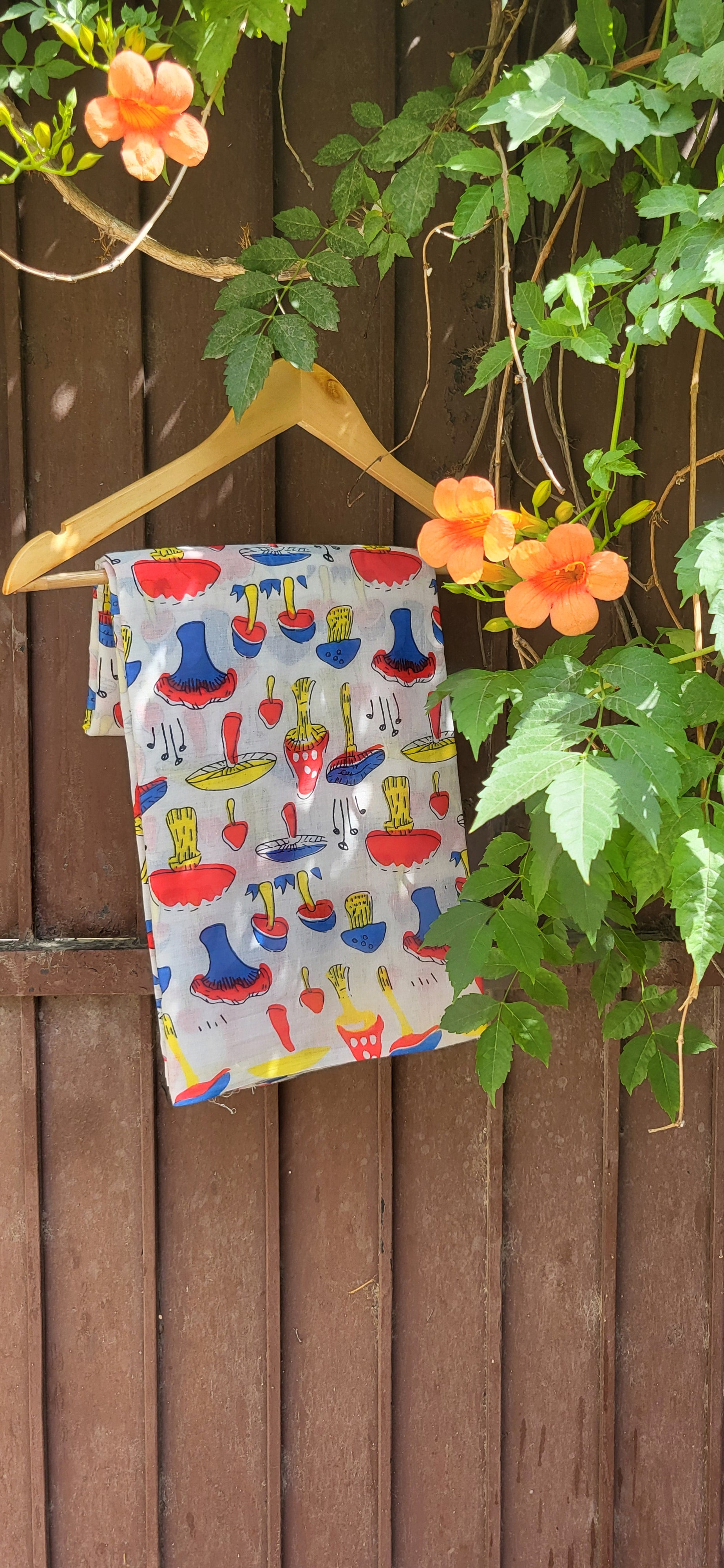 Mul cotton Qukiry print saree – Inkara